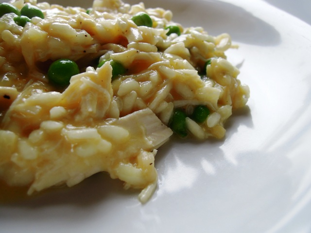 Chicken and pea risotto – Bangers & Mash