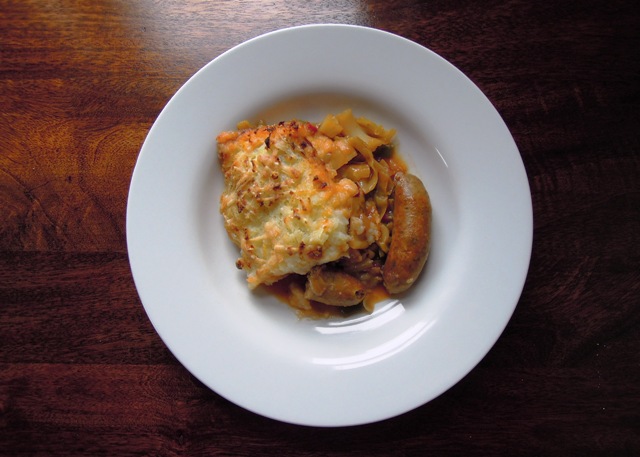 Bangers and mash bake for Father’s Day – Bangers & Mash