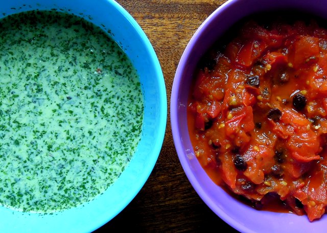 Spicy Indian-style dips – Bangers & Mash