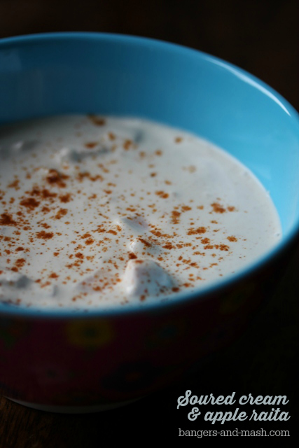 A right pair of raitas – Bangers & Mash