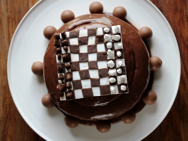Jessie’s chocolate orange chess cake – Bangers & Mash